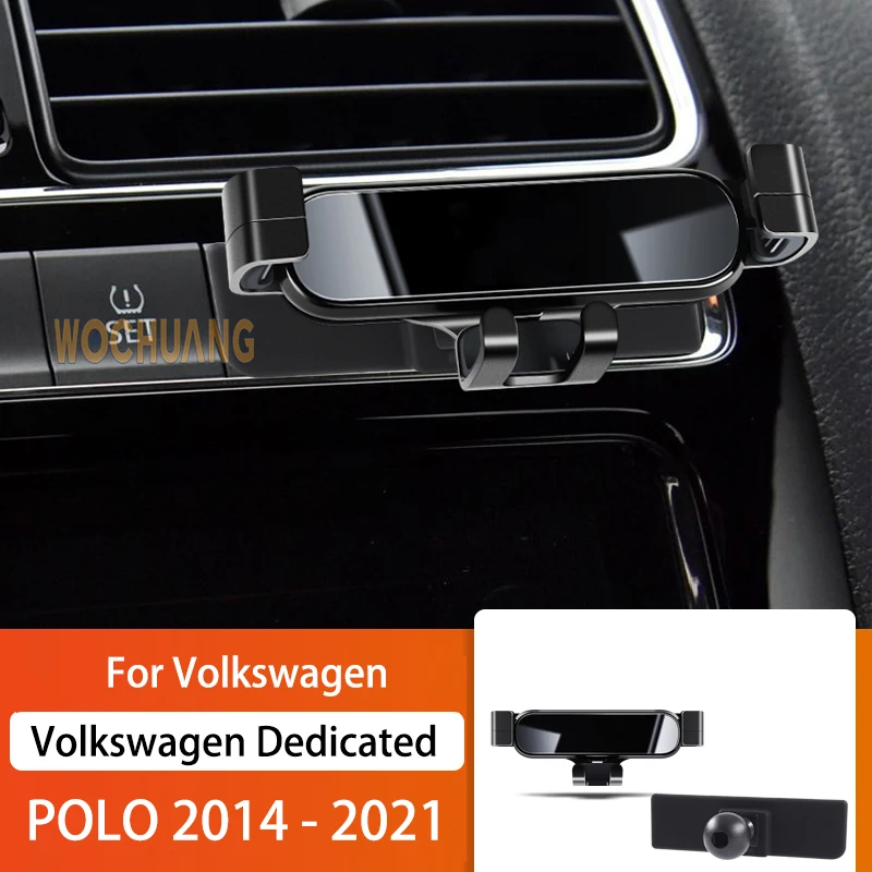 Car-Mobile-Phone-Holder-For-Volkswagen-VW-Polo-MK6-2014-2021-360-Degree ...