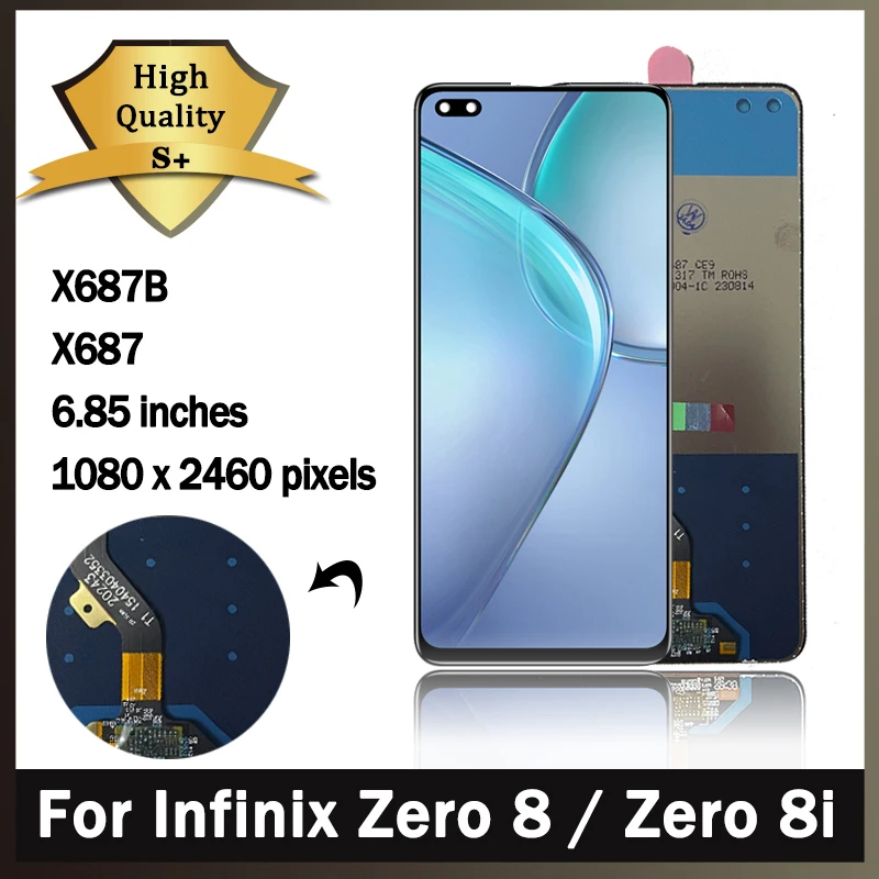 6-85-Original-X687-LCD-For-Infinix-Zero-8-Zero-8i-LCD-X687-X687B ...