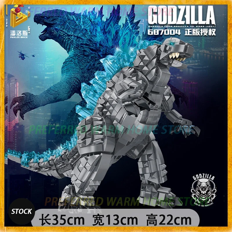 PANLOS-BRICK-Godzilla-vs-Kong-Building-Blocks-Assembly-Model-Toy-for ...