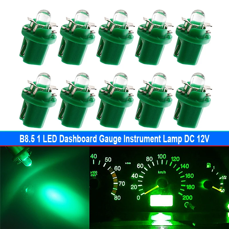 10pcs-B8-5-B8-5D-Car-LED-Indicator-Light-Dashboard-Side-Interior-Bulb ...