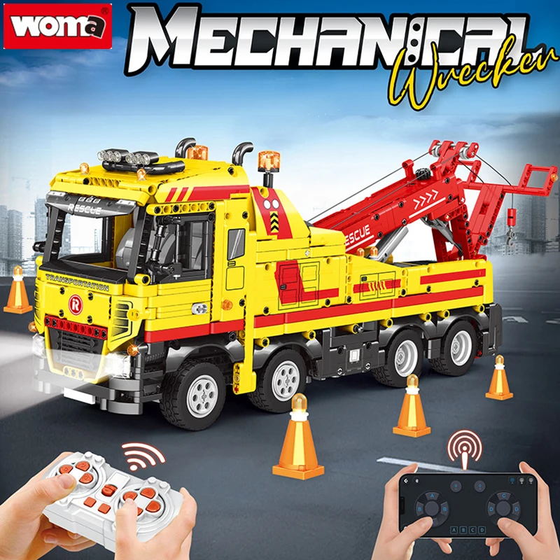 Woma-Brand-Building-Block-Toys-Remote-Control-Block-Model-Assembly ...