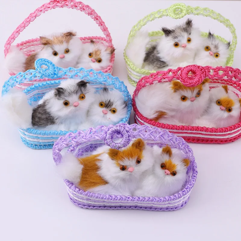 Voice-controlled-basket-cat-will-call-artificial-animal-stall-Basket ...