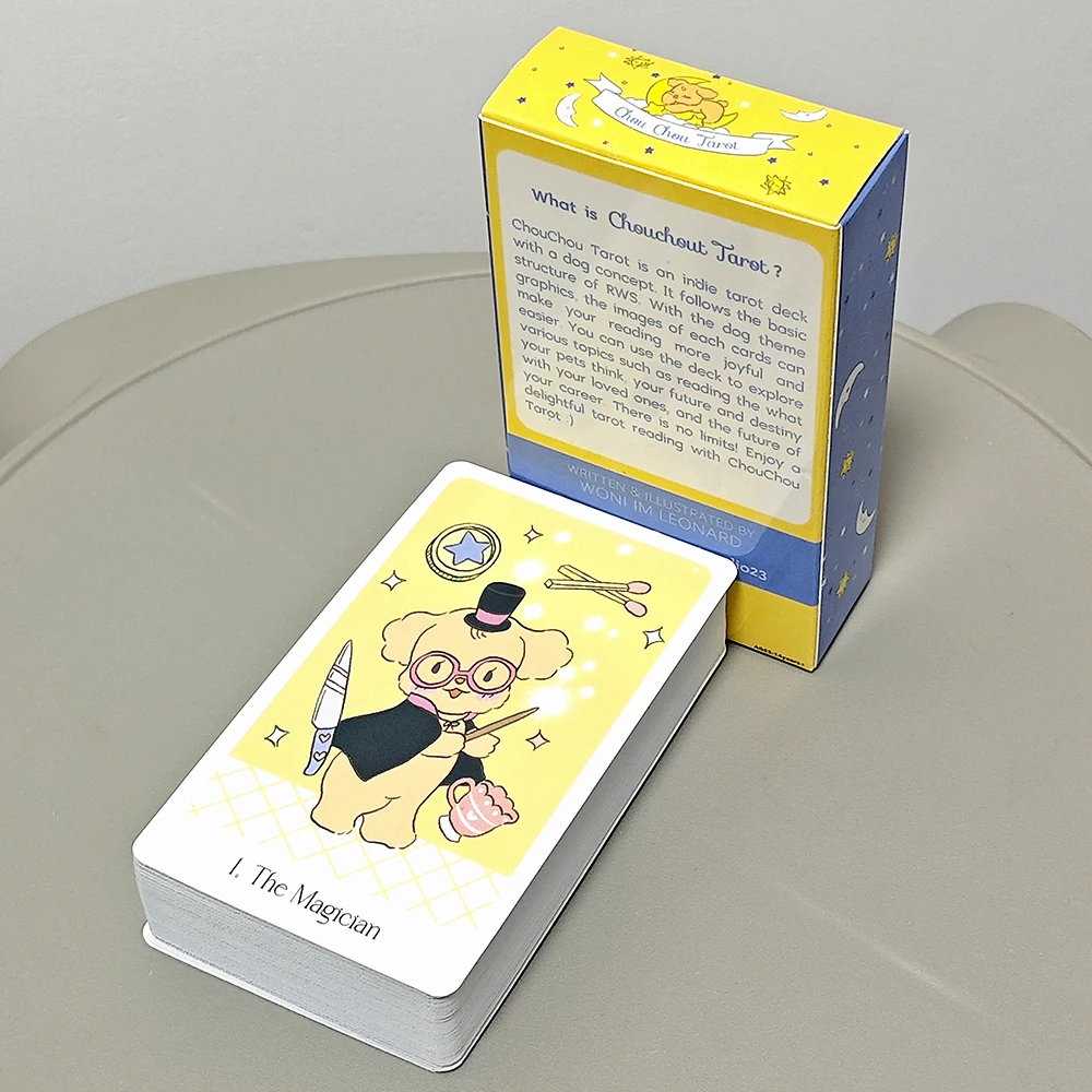 Chouchou Tarot Deck 78 Pc Kawaii Tarot Cards 10.3*6cm - AliExpress 26