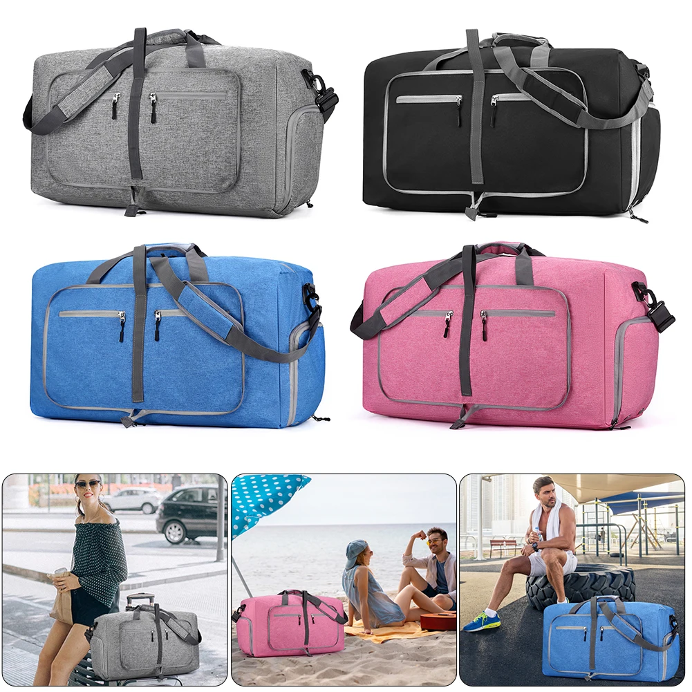 Large-Capacity-Travel-Duffel-Bag-Shoulder-Sports-Bag-Women-Waterproof ...