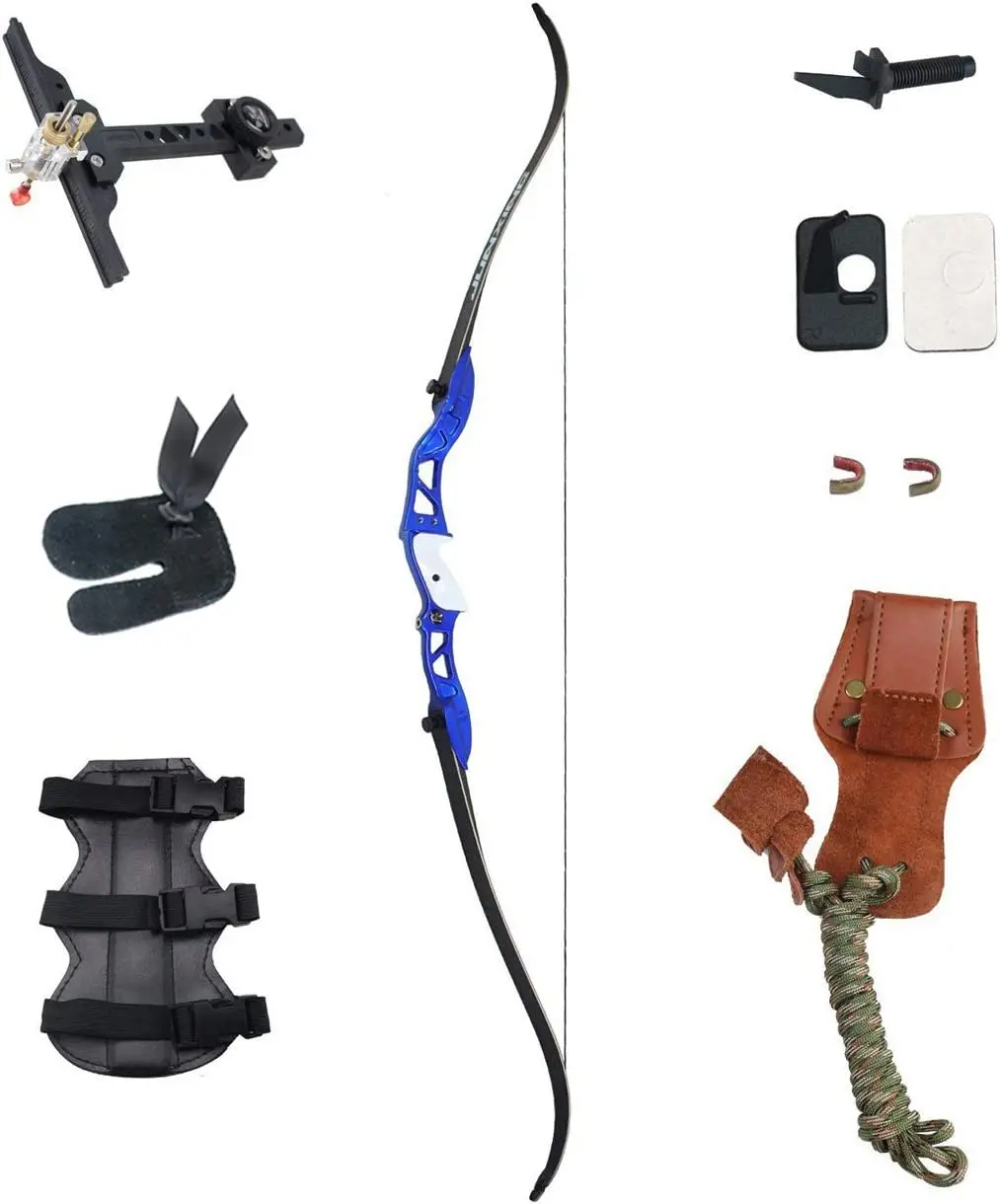 Arco-recurvo-de-Metal-de-66-para-adultos-equipo-de-Tiro-con-Arco-atl ...