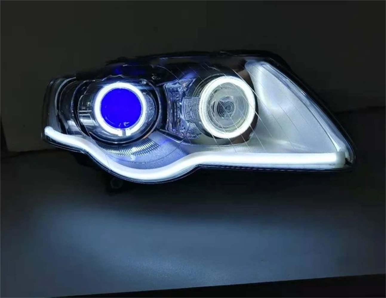 Conjunto-de-faros-delanteros-LED-DRL-para-Volkswagen-vw-Passat-B6-l ...