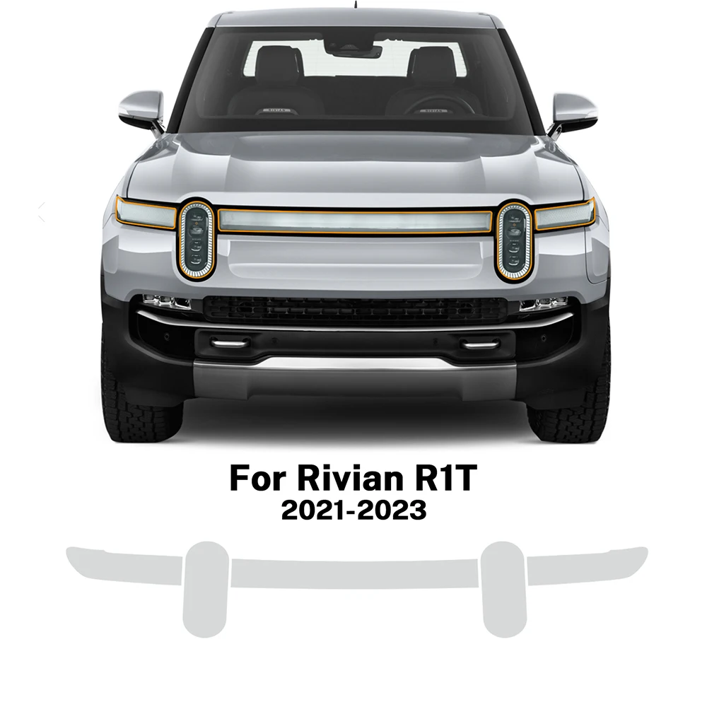 for-Rivian-R1T-Headlight-PPF-Paint-Protection-Anti-Scratch-Film-2021 ...