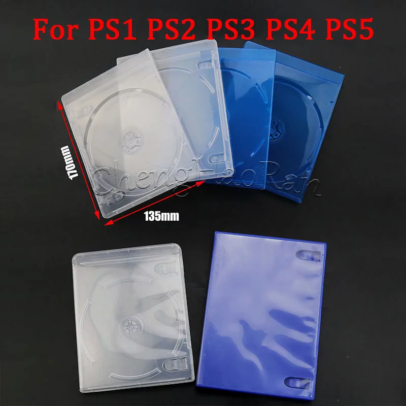 1PC For PS1 PS2 PS3 PS4 PS5 Replacement Empty Game CD DVD Box Case for ...
