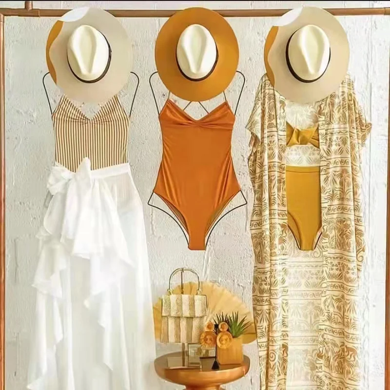 Beishite-Swimsuit-Hangers-Female-Bikini-Usage-Gold-Metal-Clothes-Rack ...