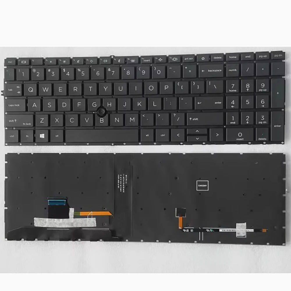 New-Keyboard-with-backlit-for-HP-ELITEBOOK-850-G7-G8-855-G7-855-G8-750 ...
