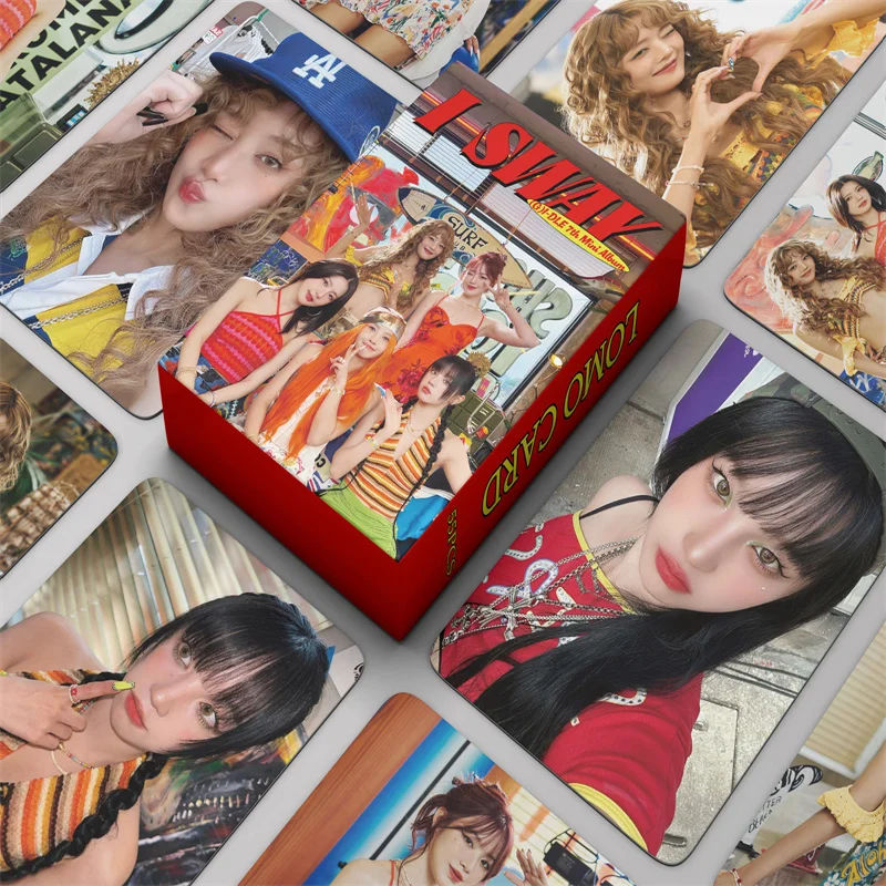 KPOP-GIDLE-lbum-cart-o-postal-Klaxon-LOMO-Card-Can-o-YuQI-MINNIE-SHUWAH ...