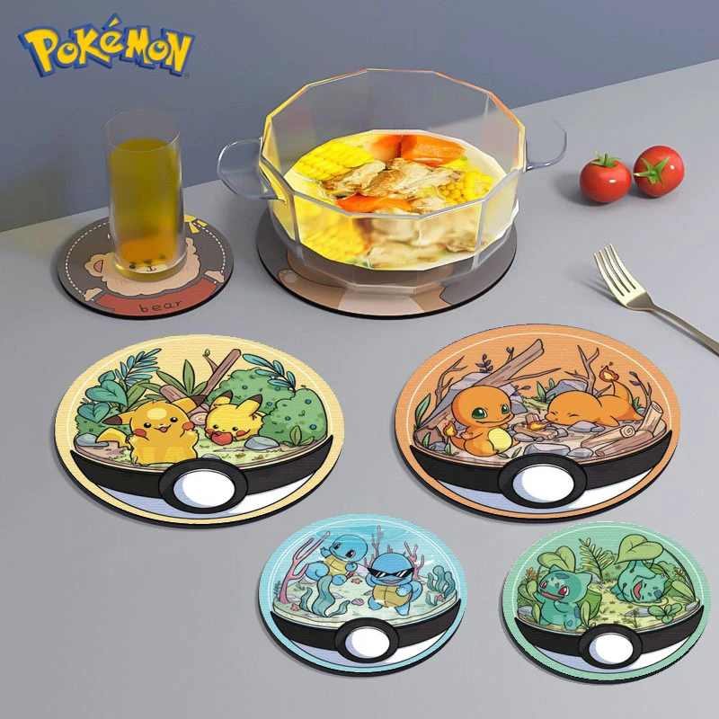 Mantel-Individual-con-dibujos-animados-de-Pok-mon-Pikachu-tapete ...