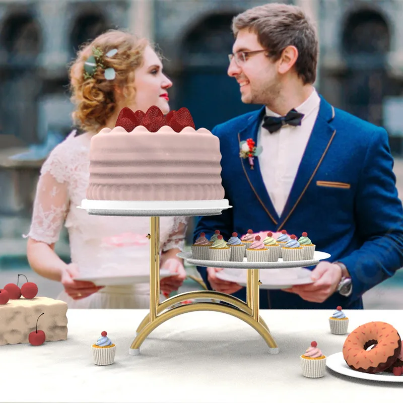 Easter-Decoration-Cross-Border-Detachable-2-layer-Dessert-Table-Display ...