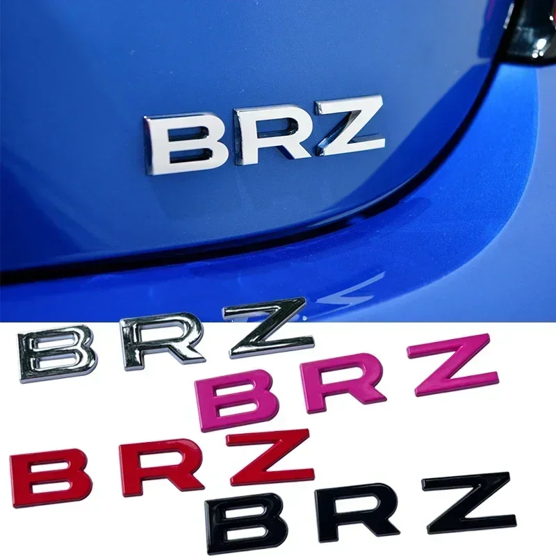 Metal-Car-Rear-Emblem-Stickers-Decoration-for-BRZ-Logo-Trunk-Tail ...