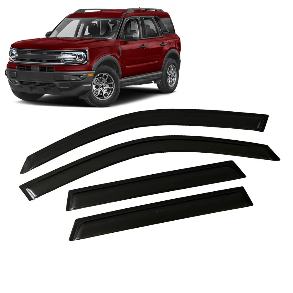 For FORD BRONCO SPORT 2021-2024 Auto Side Window Wind Deflectors Visors ...