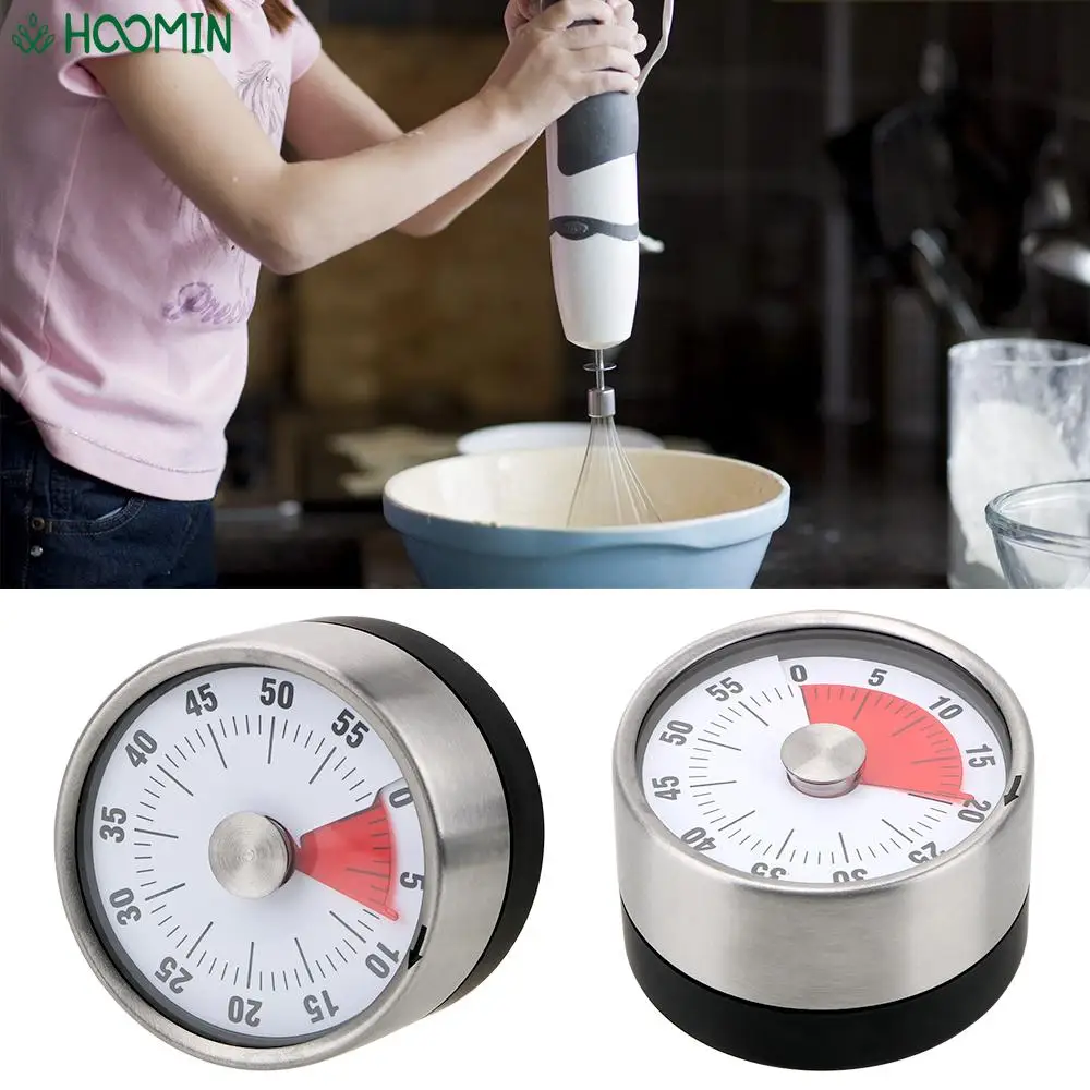 Magnet-Round-Shape-Kitchen-Tools-Mechanical-Cooking-Timer-Time-Reminder ...