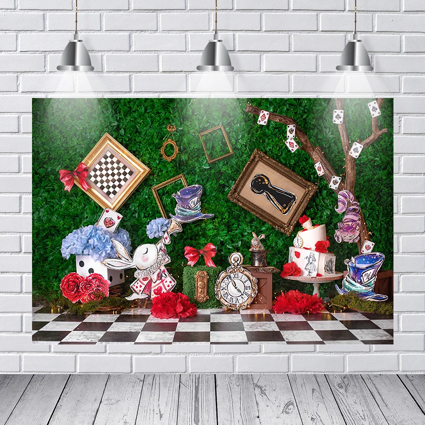 Alice In Wonderland Tea Party Background
