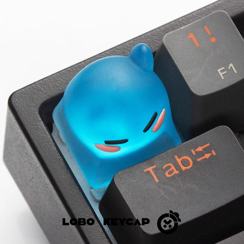 Cute-Slime-Artisan-Key-Caps-For-Mechanical-Keyboard-Custom-Handmade ...