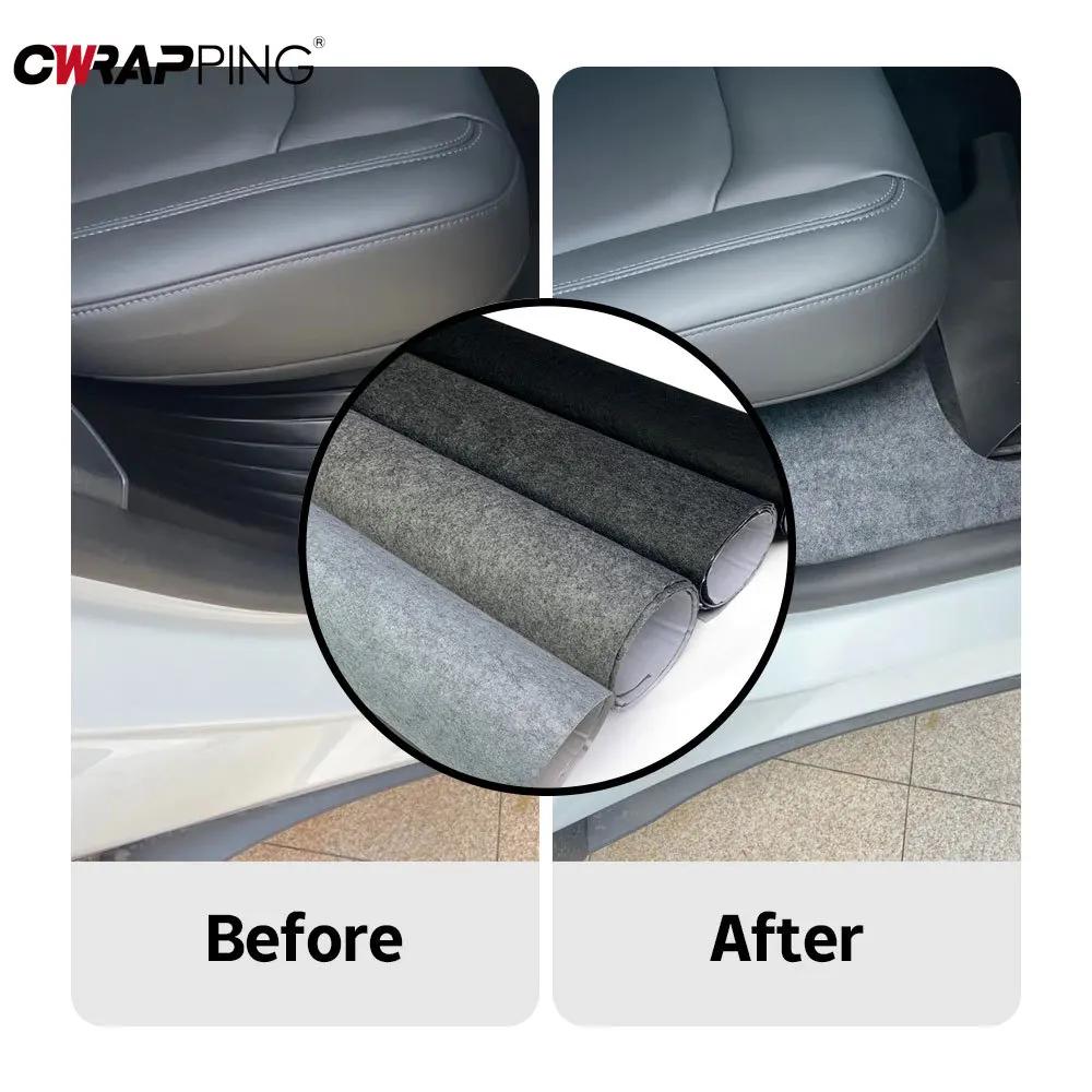 Car Interior Carpet Felt Auto Maintenance Mat Felt Proof Protective ...