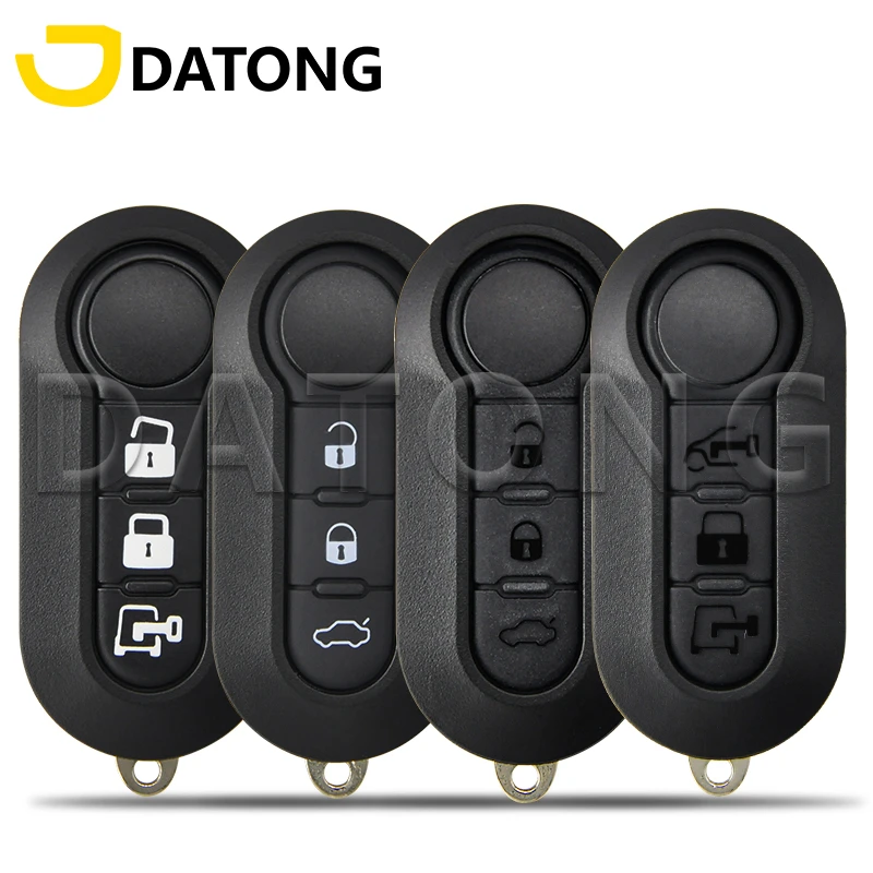 Datong World Car Remote Key Shell Case For Fiat 500 Panda Punto Bravo ...