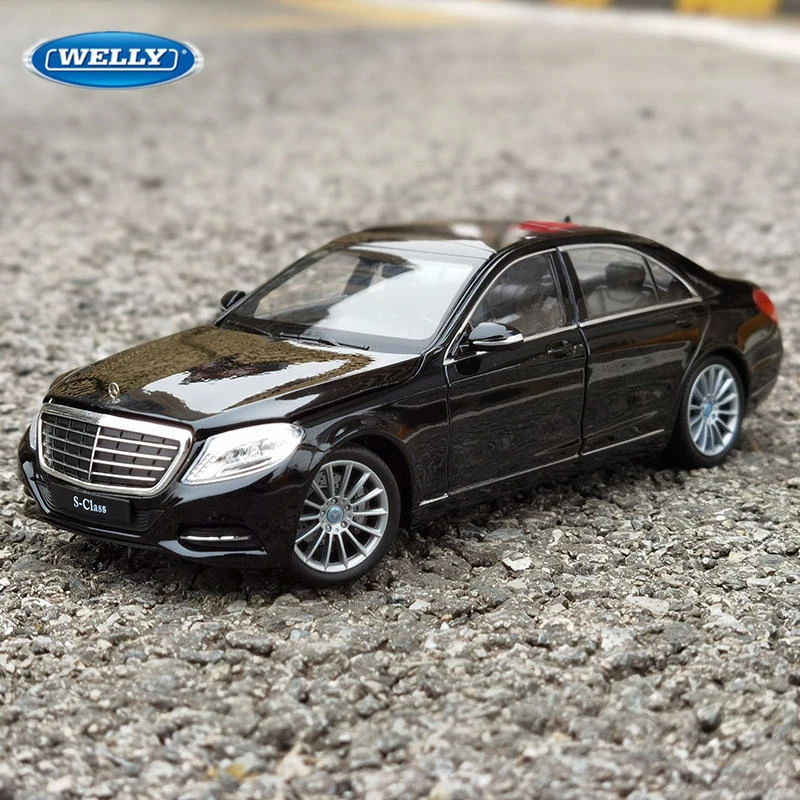 Welly-1-24-Mercedes-Benz-S-Class-S500-Alloy-Car-Model-Diecast-Metal-Toy ...