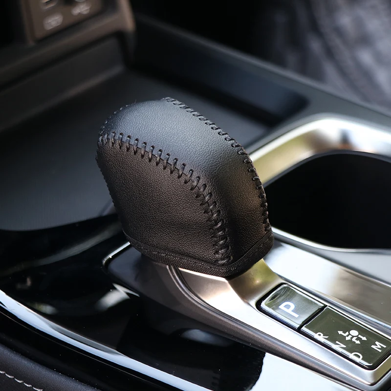 For LEXUS NX NX260 nx350h 2022 black leather Car Gear Shift collars ...
