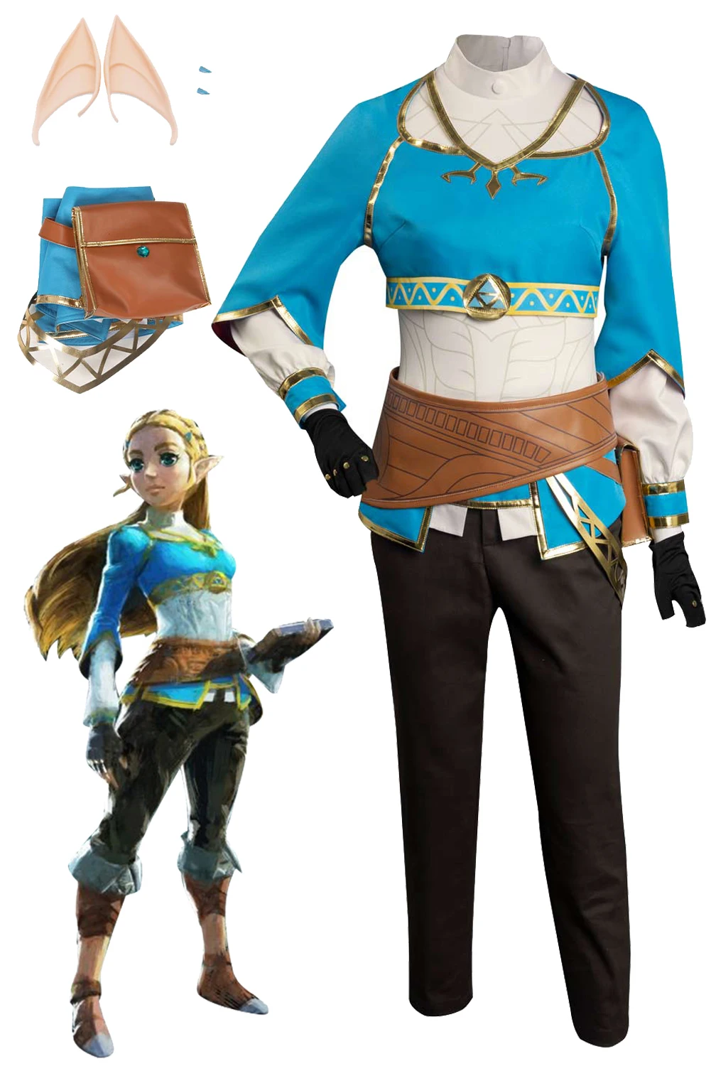 Sheik From Zelda Costume