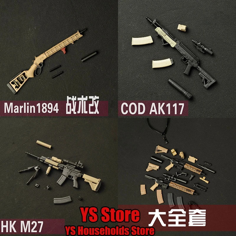 1-12-HKm27-HK416-Marlin1894-Ak117-Mini-Weapon-Rifle-Model-Accessory ...