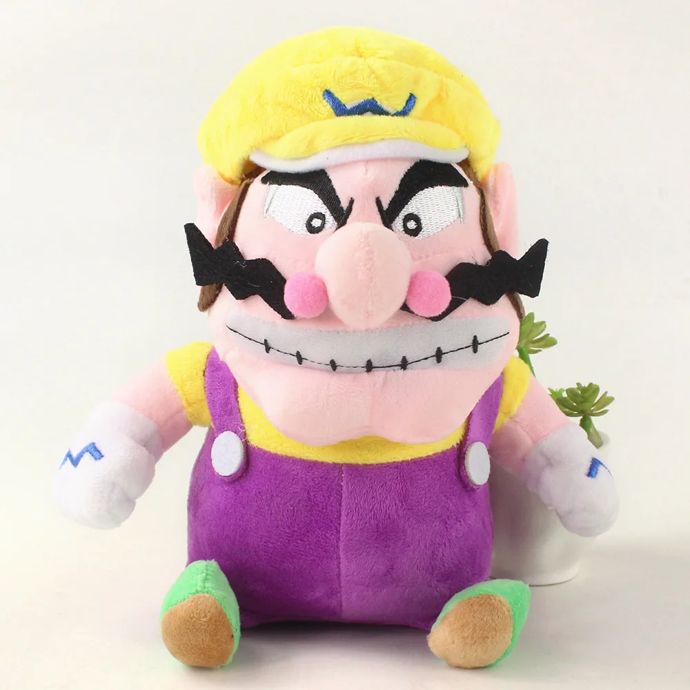 25cm-Anime-Wario-Plush-Toys-Soft-Stuffed-Baby-Doll-Great-Birthday-Gift ...