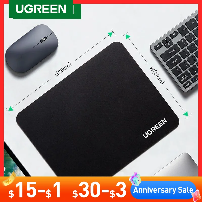 UGREEN Mouse Pad For Mouse Pads Mat 26*21cm Non-Slip Valorant Carpet ...