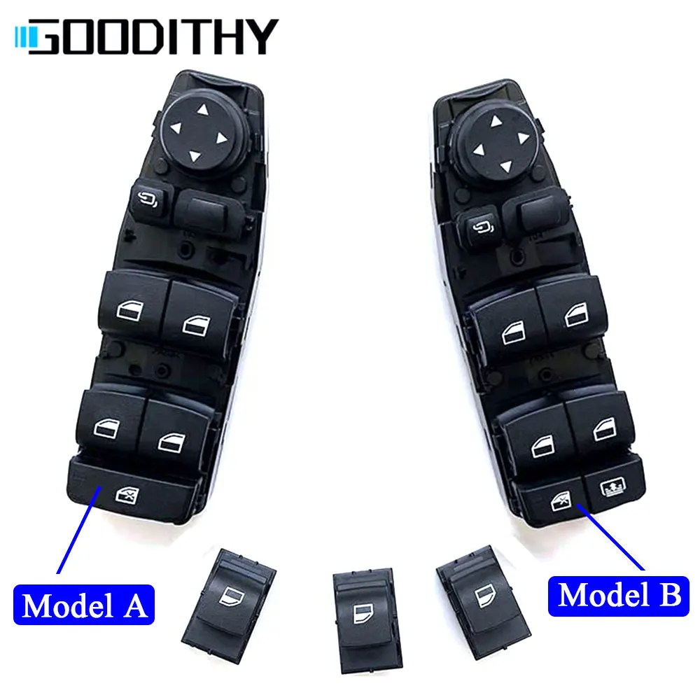 Black-Master-Power-Window-Lift-Button-Electrical-Lifter-Control-Switch ...
