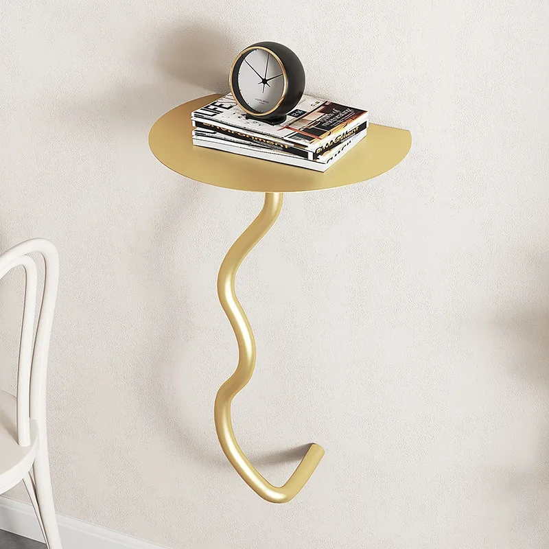 Floating Snake-Leg Wall Mounted Table – Modern Minimalist Side Table ...