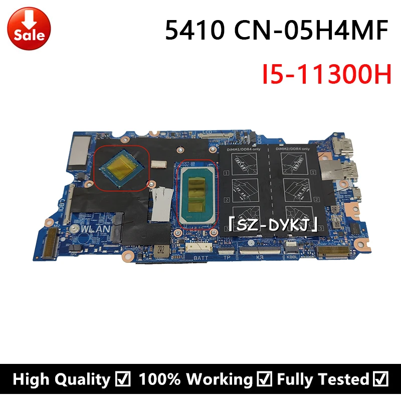 FOR-DELL-Vostro-15-5510-5518-5410-5418-Laptop-motherboard-With-SRKH6-i5 ...