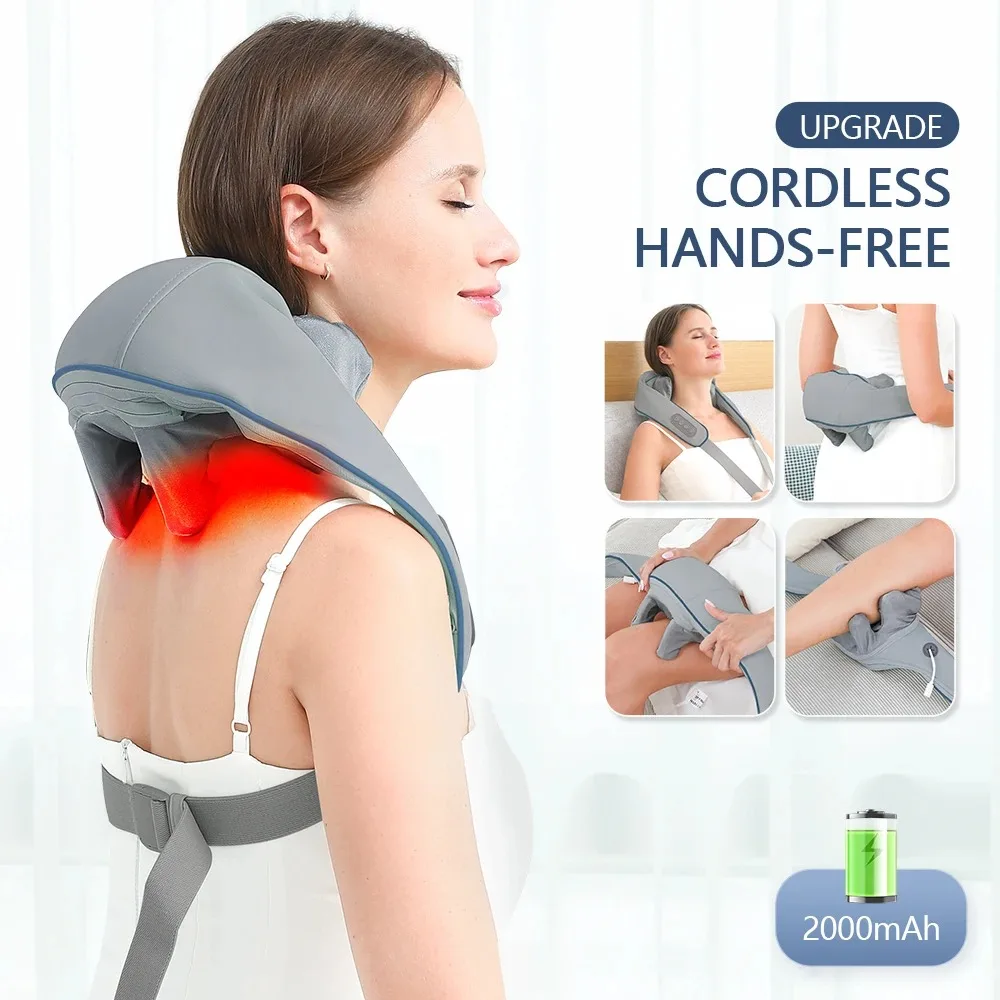 Wireless-Neck-And-Back-Massager-Neck-And-Shoulder-Kneading-Massage ...