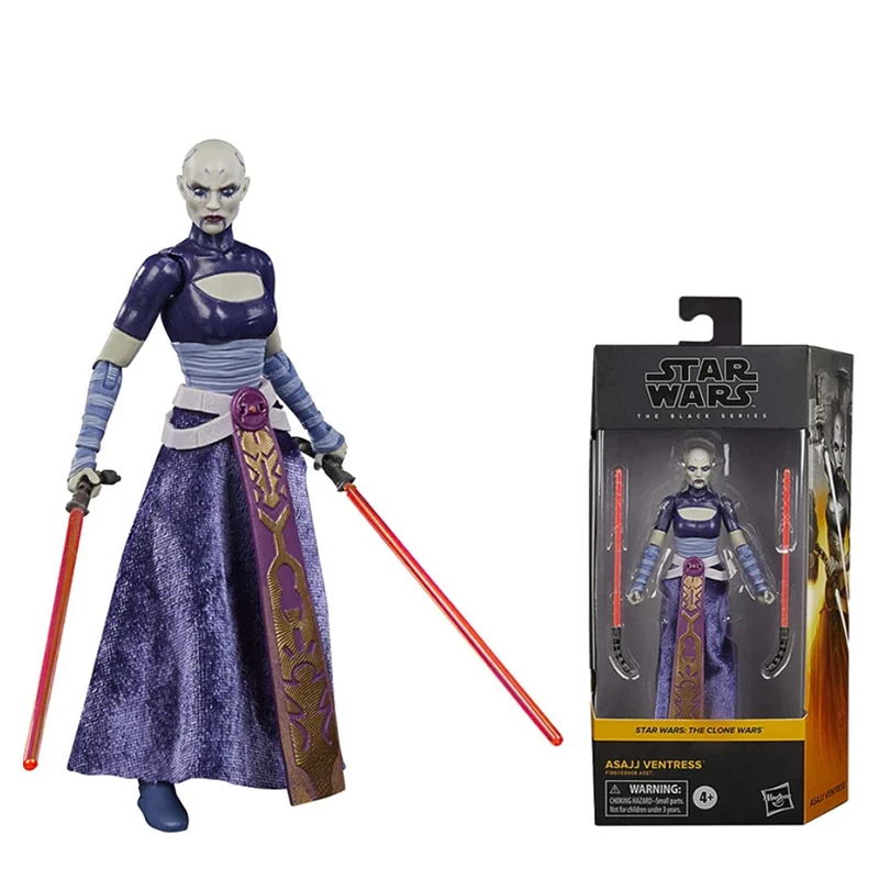 16cm-Star-Wars-The-Black-Series-Asajj-Ventress-Toy-The-Clone-Wars ...