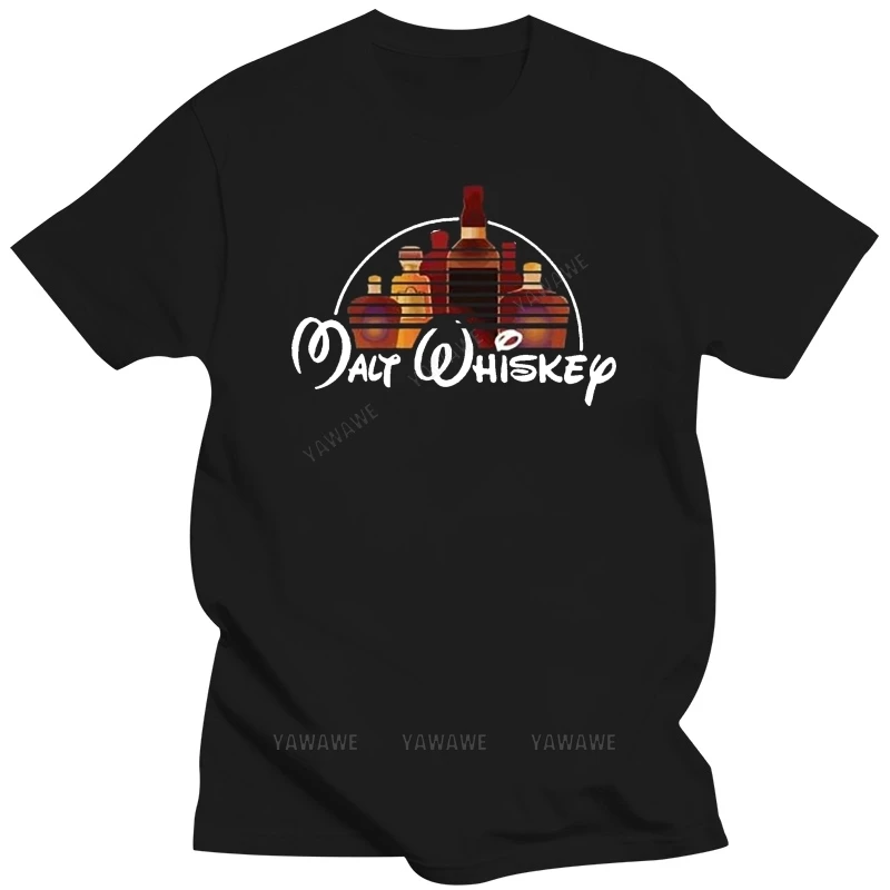 Humor t-shirt vintage style man cotton short sleeve Walt Whiskey T ...