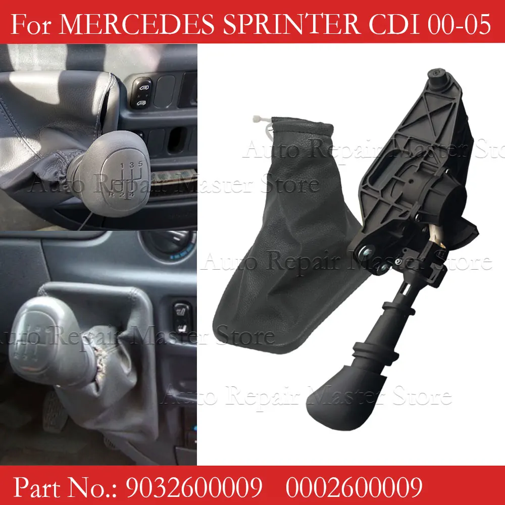 For Mercedes For Benz Sprinter CDI 2000-2005 Shift Lever Shift Knob ...