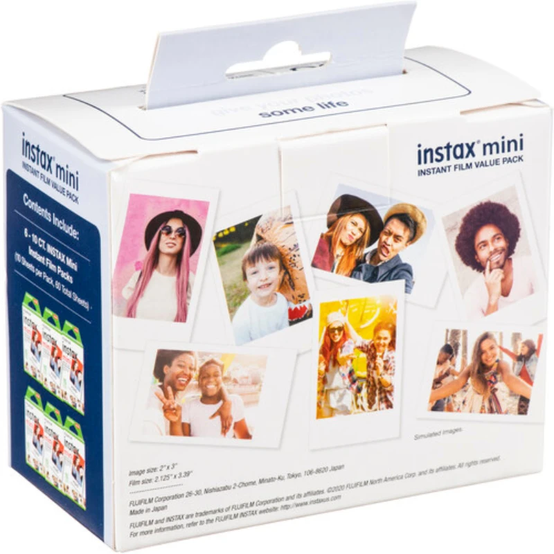 New-Fujifilm-Instax-Mini-Film-Paper-60-Sheets-for-Fuji-Instant-Film ...