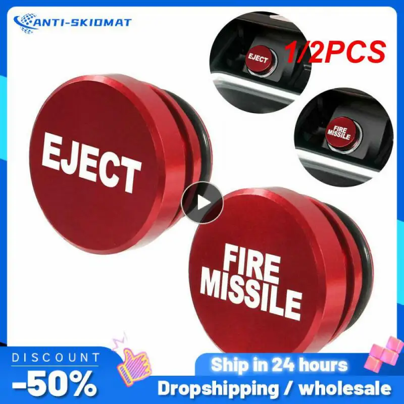1-2PCS-Car-Cigarette-Outlet-Cover-Socket-Plug-Universal-Eject-Fire ...