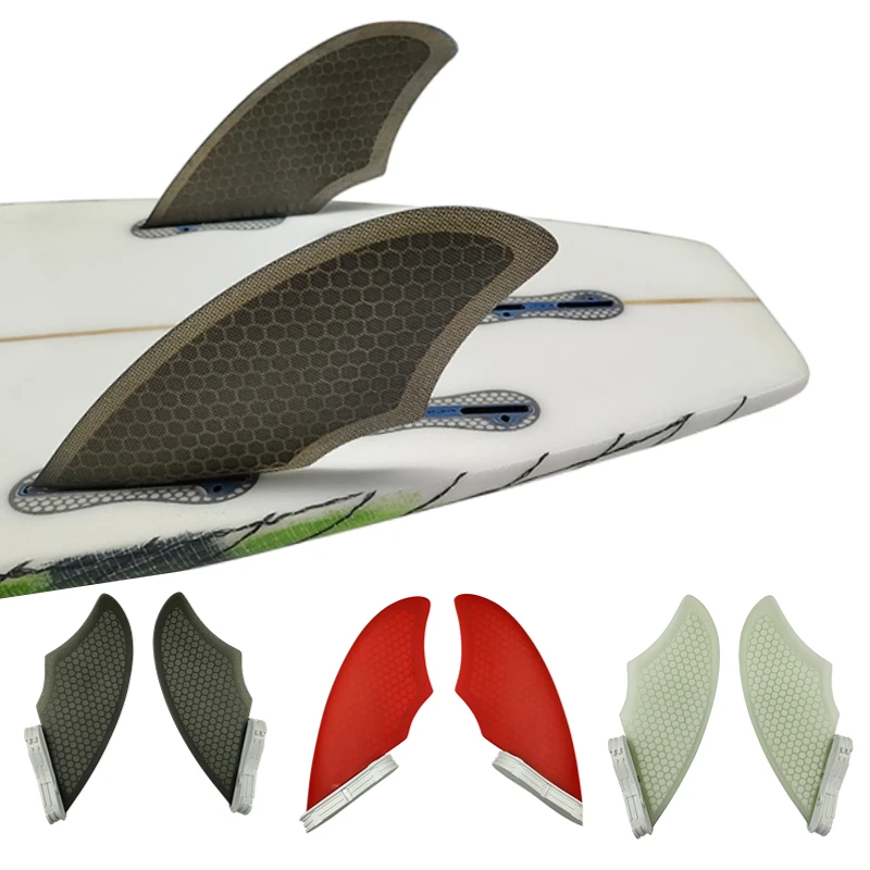 Twin-Fins-Keels-Honeycomb-Surfboard-Fins-Multicolor-UPSURF-FCS-2-Keel ...
