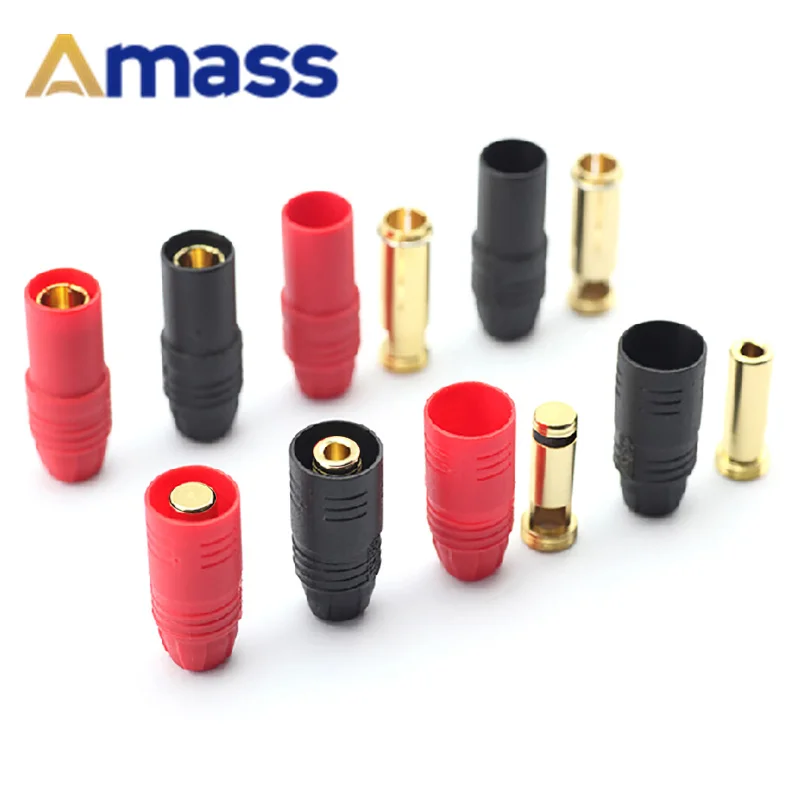 AMASS-AS150-Connector-7mm-Golden-Plated-Anti-spark-Plug-High-Current ...