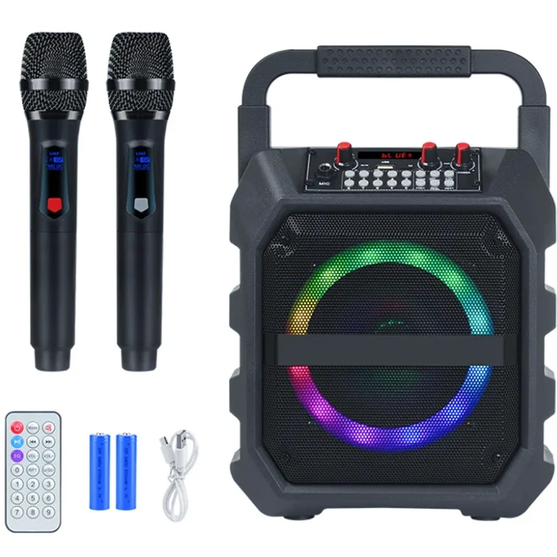 Professional-Karaoke-Speakers-Wireless-Portable-Sound-Box-Outdoor ...
