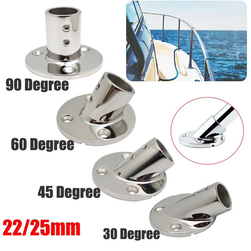 Round-Tube-Base-Hand-Rail-Railing-Pipe-90-60-45-30-Degree-Marine-316 ...