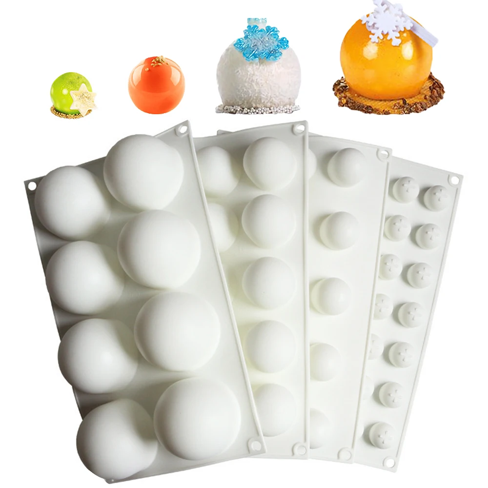 20-Types-Spherical-Shaped-Dessert-Mousse-Molds-3d-Silicone-Cake-Mold ...