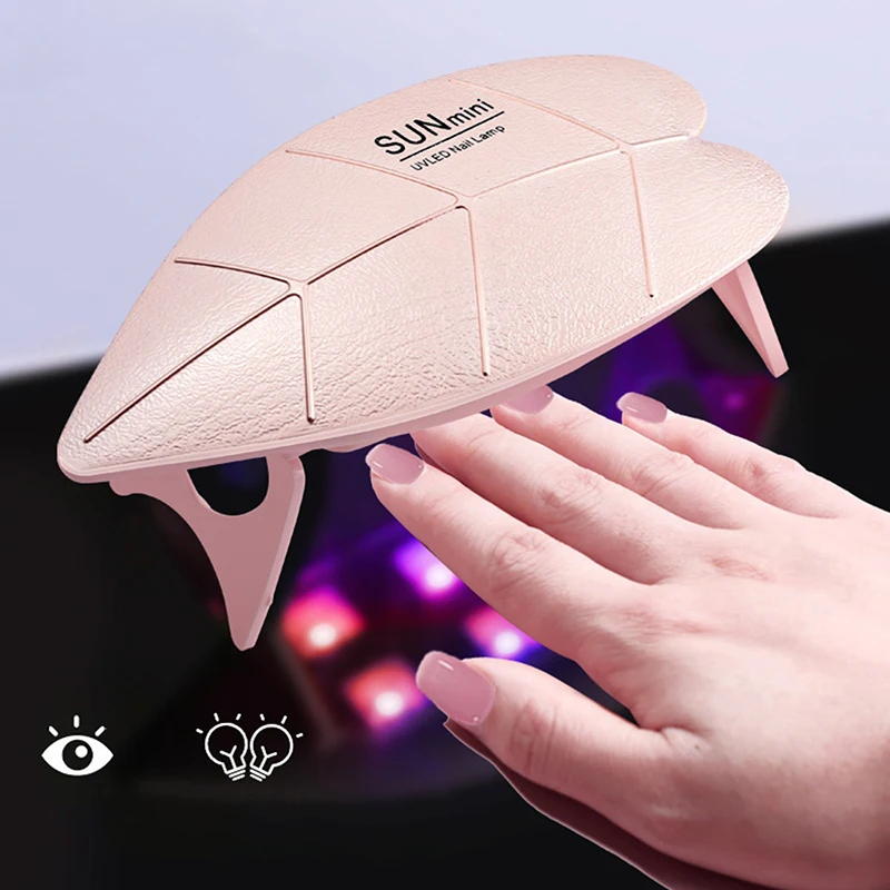 6W-Mini-Nail-Dryer-Machine-Portable-NEW-6-LED-UV-Manicure-Lamp-Home-Use ...