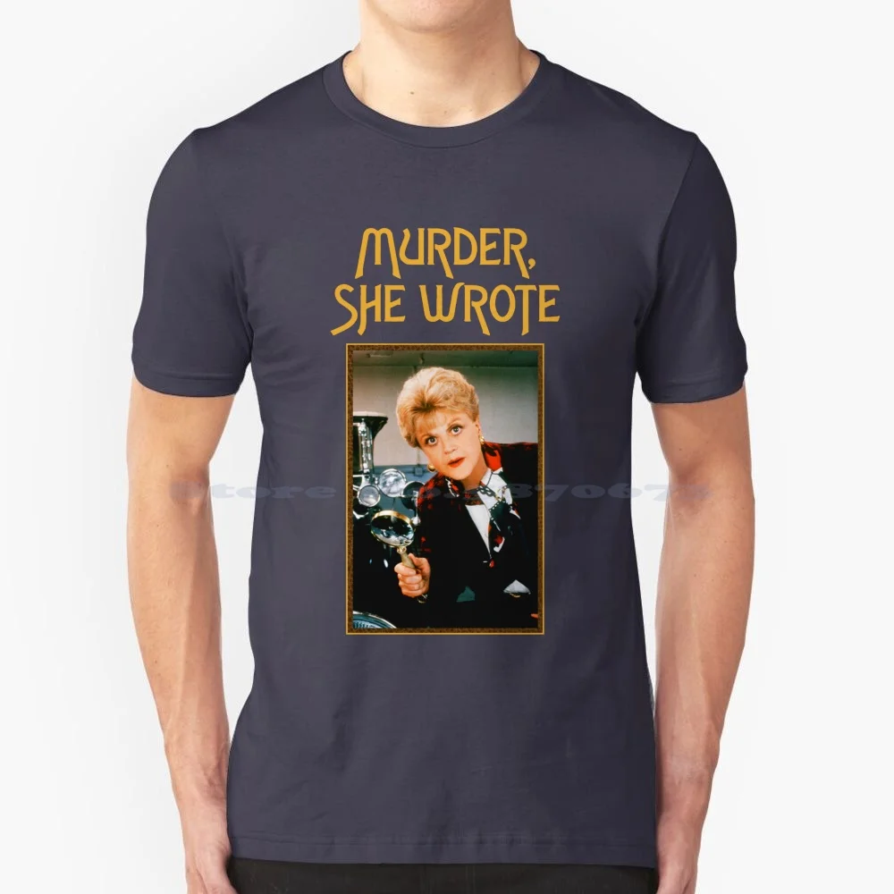 Murder-She-Wrote-T-Shirt-100-Cotton-Tee-Murder-She-Wrote-Fletcher-Cbs ...