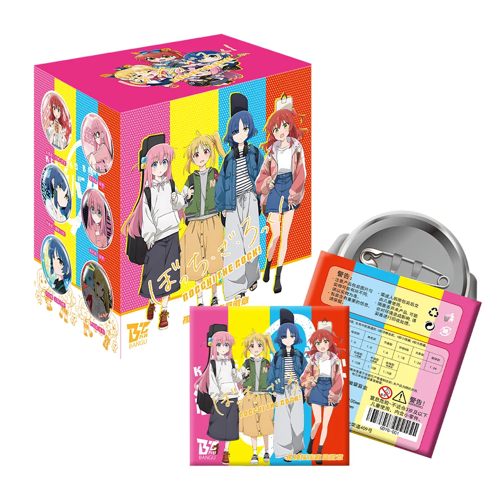 BOCCHI THE ROCK! Anime Figure Blind Box Badge Gotoh Hitori Ijichi ...