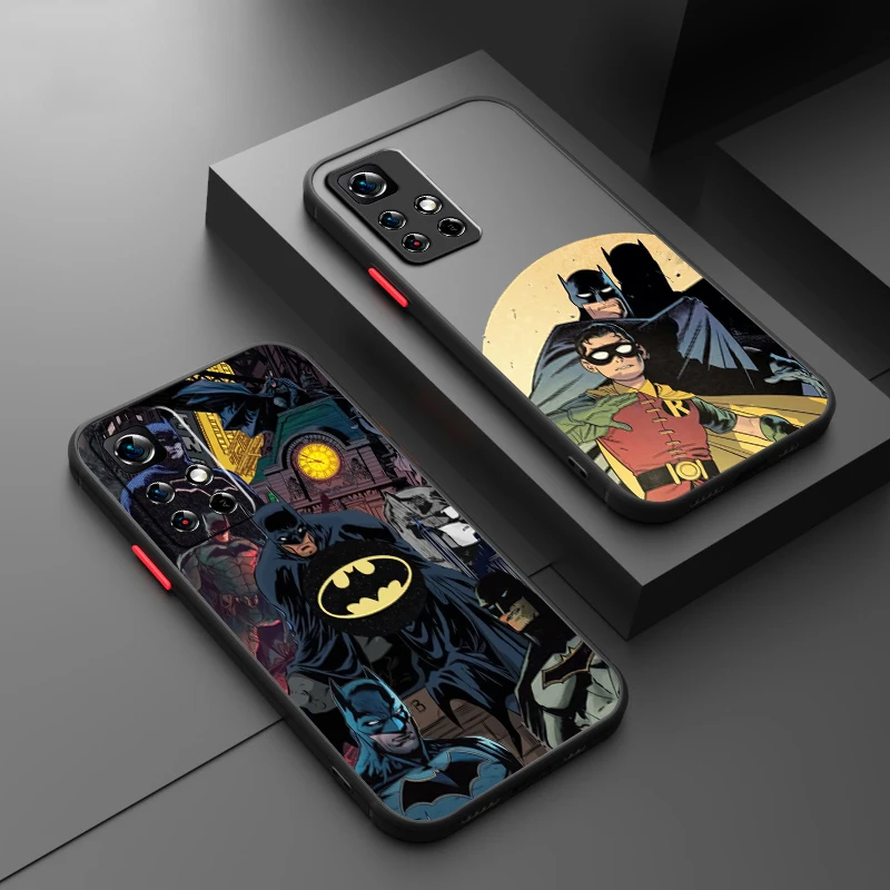 B-Batmans-Joker-Cartoon-Cool-Frosted-Translucent-For-Redmi-Note-13-12 ...