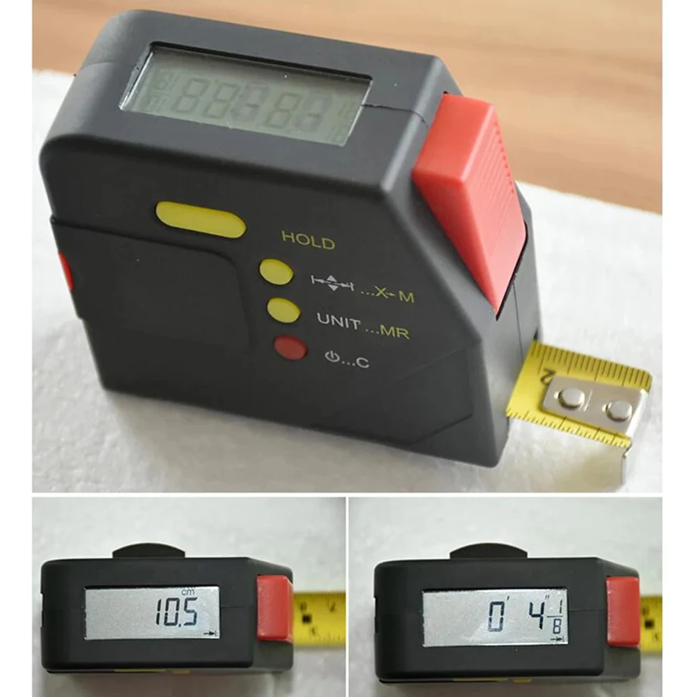 Digital-display-tape-Electronic-5m-steel-tape-Woodwork-measuring-ruler ...