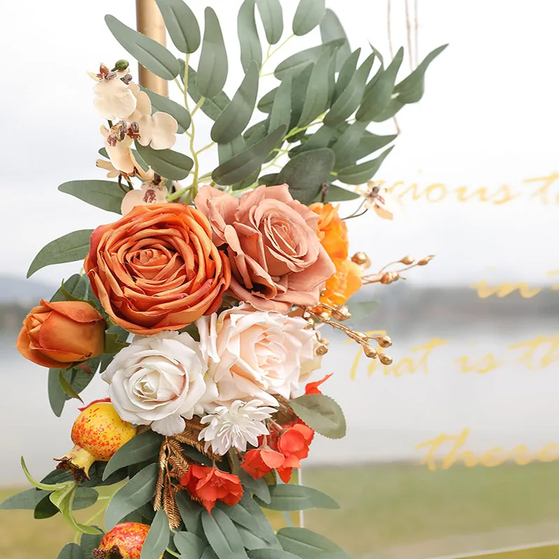 Burnt Orange Color Wedding